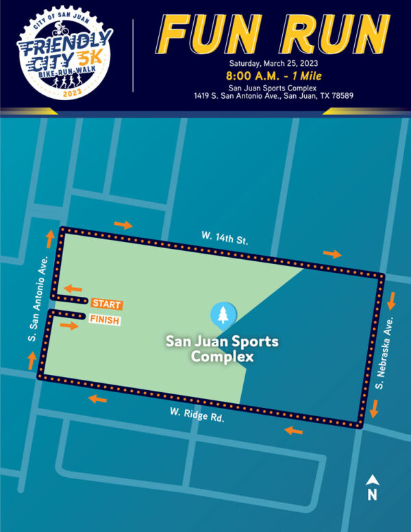 Friendly City 5K Bike-Run-Walk – San Juan Police Department